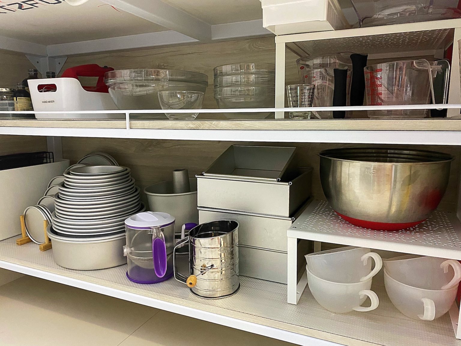 Baking supplies organizing tips | Bake with Bakabee